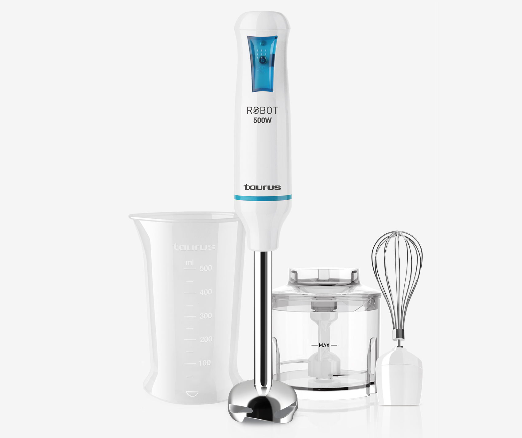 Tyčový mixér Taurus ROBOT 500 PLUS INOX | Teshop.cz