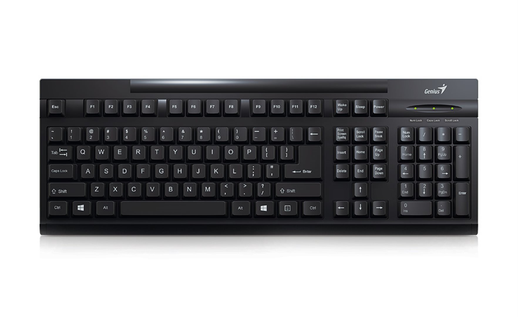 Počítačová klávesnice Genius KB 125 USB CZ+SK black | Teshop.cz