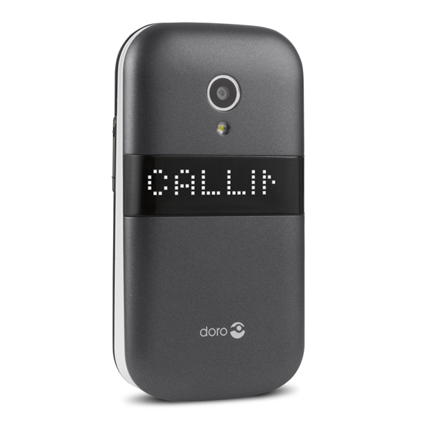 Mobilní telefon Doro 6050 Dual SIM - šedý/ bílý | Teshop.cz