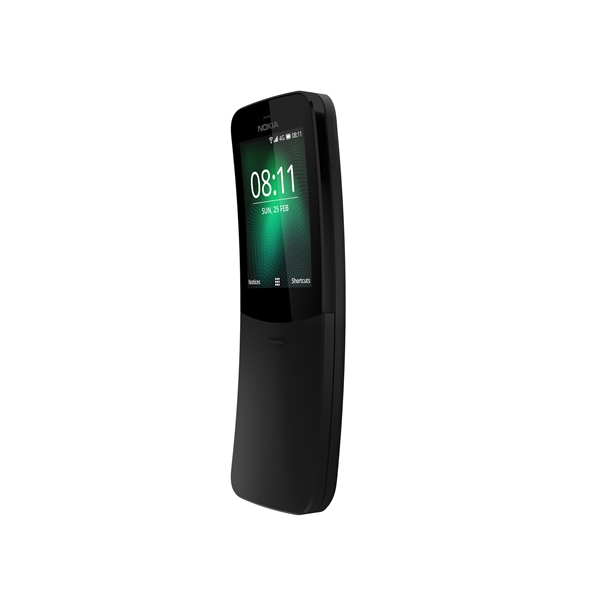 Mobilní telefon Nokia 8110 4G Single Sim Black | Teshop.cz