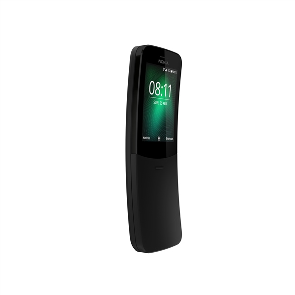 Mobilní telefon Nokia 8110 4G Single Sim Black | Teshop.cz