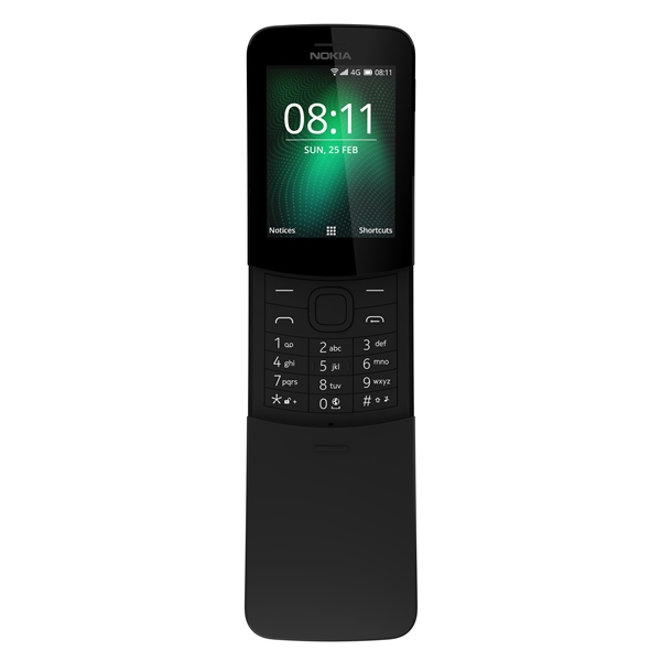 Mobilní telefon Nokia 8110 4G Single Sim Black | Teshop.cz