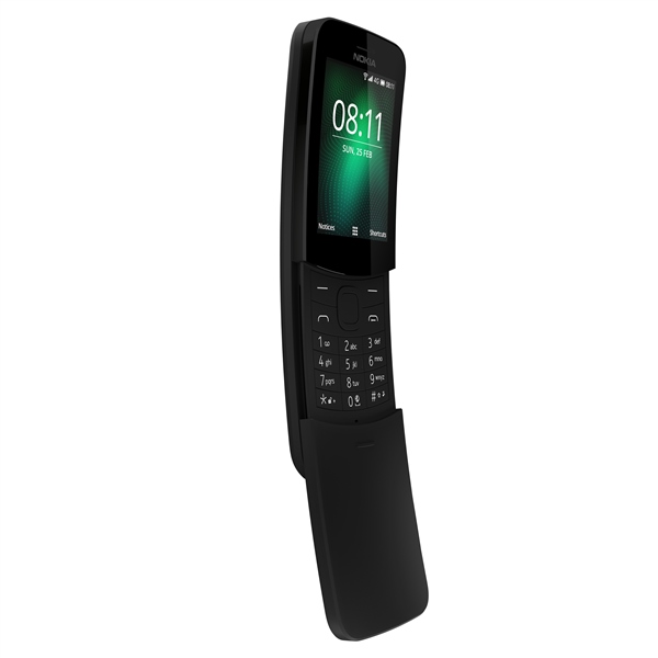 Mobilní telefon Nokia 8110 4G Single Sim Black | Teshop.cz