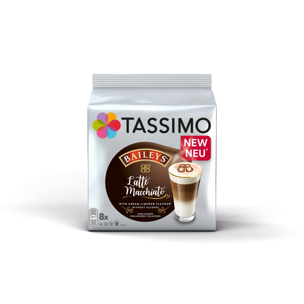Kávové kapsle Tassimo Latte Macchiato Baileys 264g | Teshop.cz