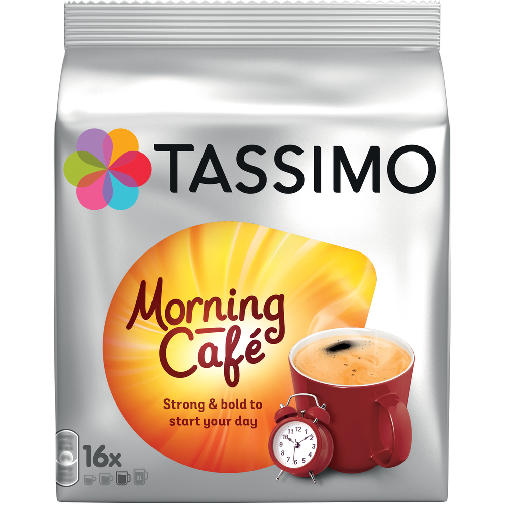 Kávové kapsle Tassimo Morning Café 16 x 7,8g | Teshop.cz