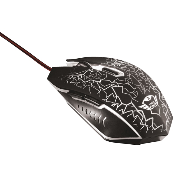 Počítačová myš Trust GXT 105 Izza Illuminated Gaming Mouse 21683 ...