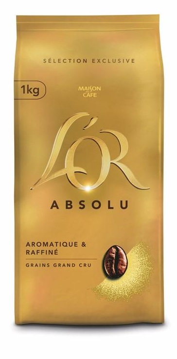 Zrnková káva Lor Crema Absolu Classique 1000g | Teshop.cz