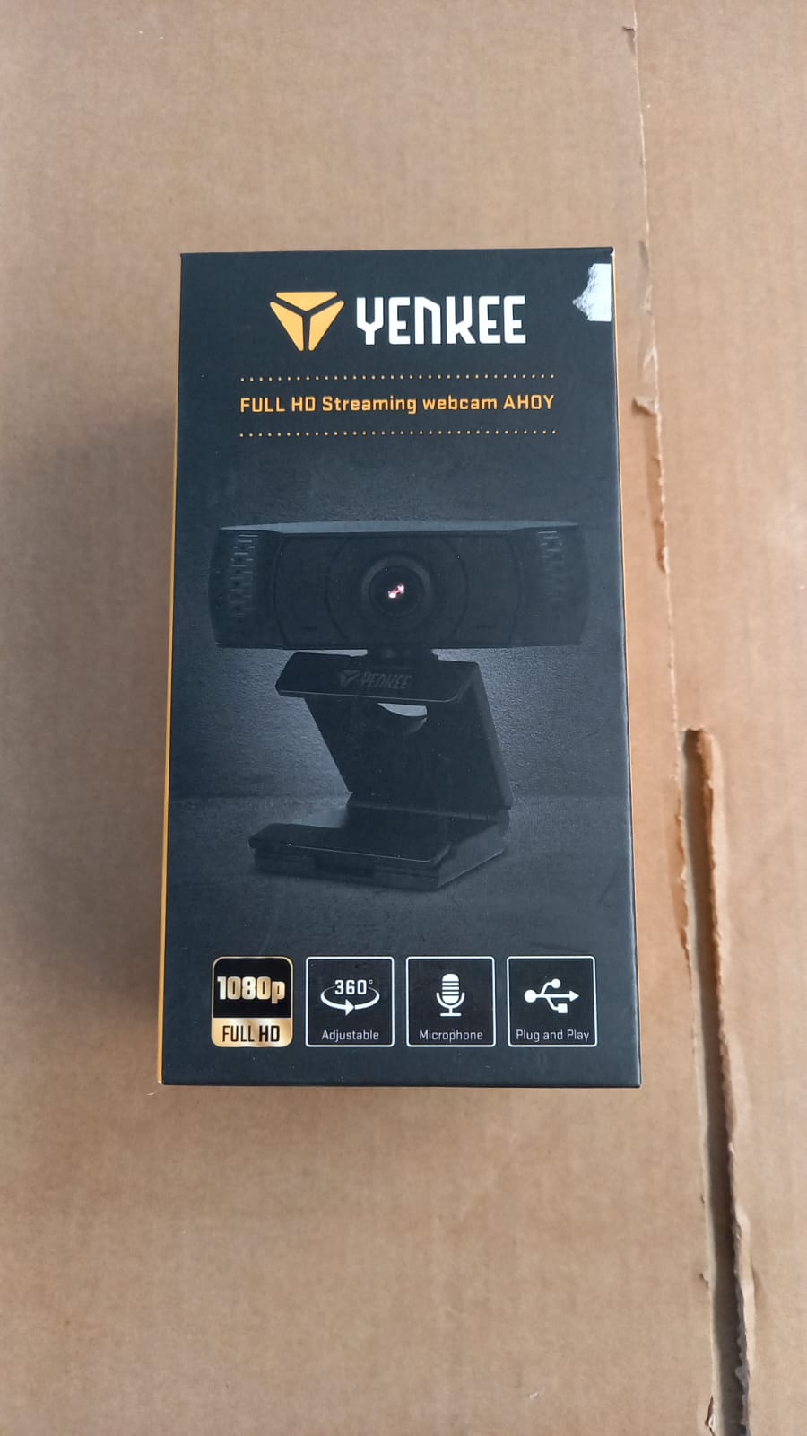Webkamera Yenkee YWC 100 Full HD USB Webcam AHOY (rozbaleno) | Teshop.cz
