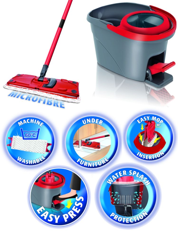 Mop sada Vileda Easy Wring UltraMat | Teshop.cz