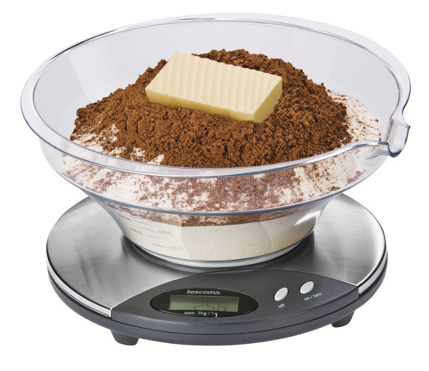 Kuchyňská váha Tescoma Kuchyňská váha elektrická nerez DELÍCIA 3.0 kg ...