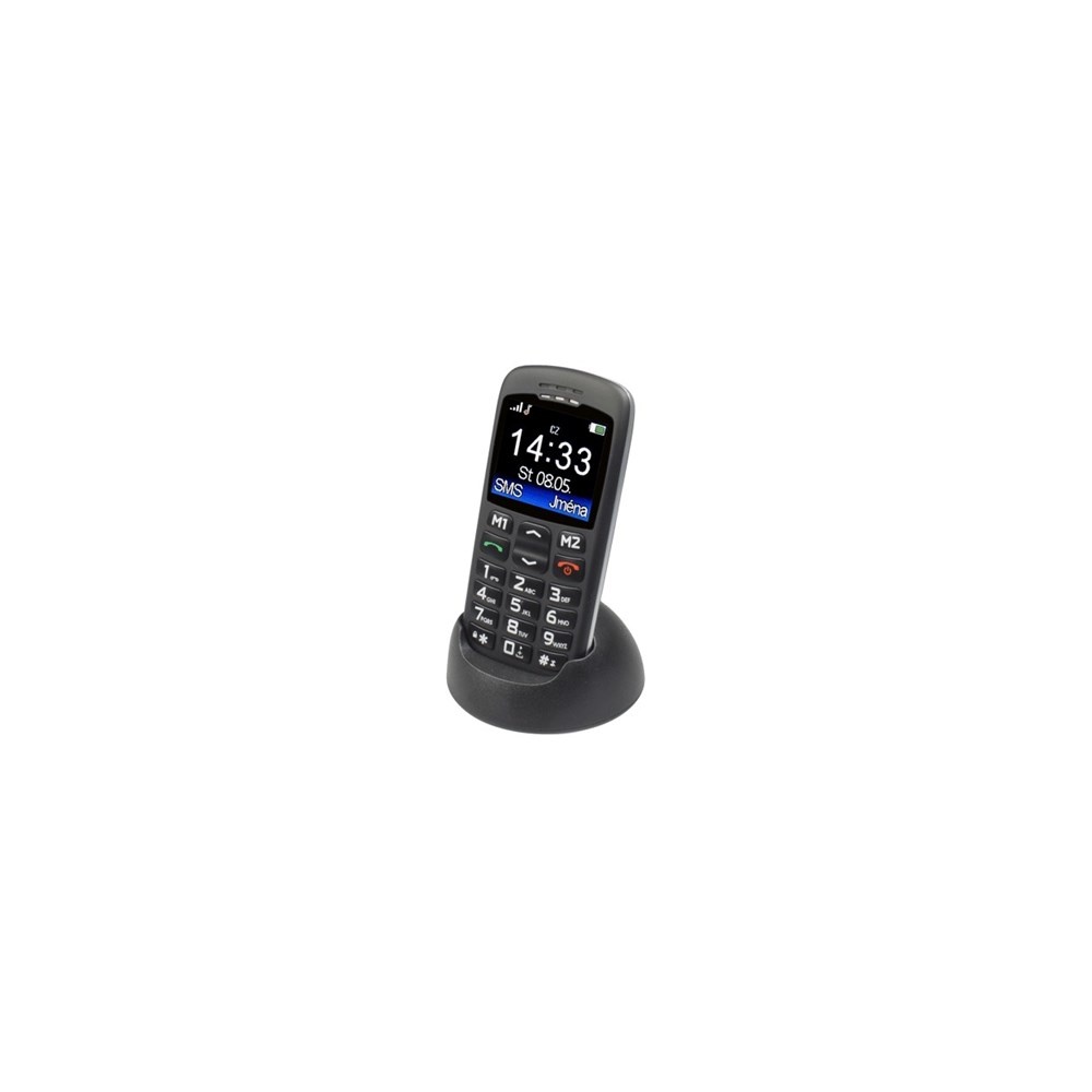 Mobilní telefon pro seniory Aligator A670 Senior Black | Teshop.cz