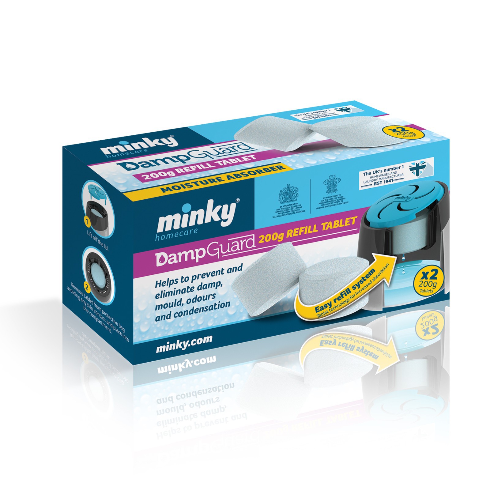 Tablety do odvlhčovače Minky Tablety Damp Trap (TM10290200) | Teshop.cz