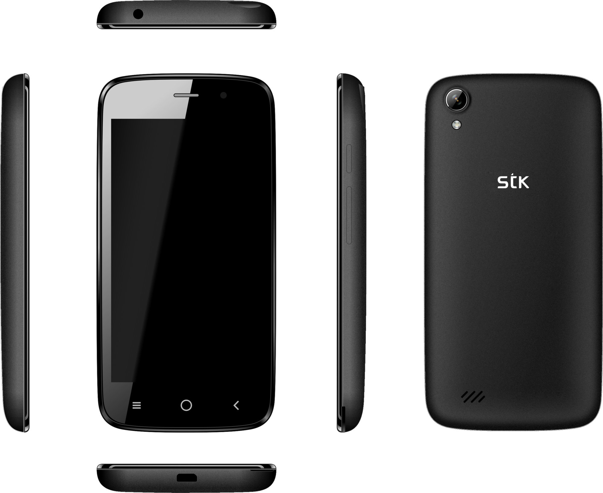 Mobilní telefon STK Storm 4 Black | Teshop.cz